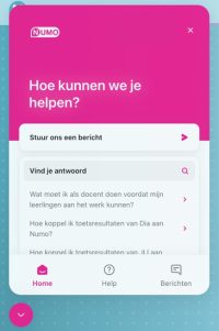 Nu nog gemakkelijker hulp bij vragen over Numo - Numo - productie